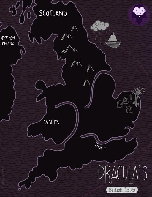 Dracula's British Isles - A literary map｜Stroly（ストローリー）