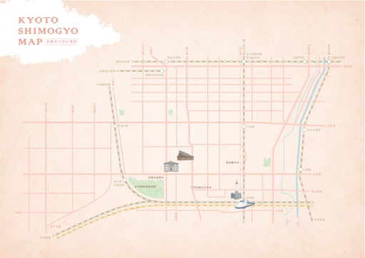 Kyoto Shimogyo MAP｜Stroly（ストローリー）