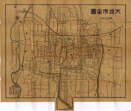 Ogaki City Map (1926)｜Stroly（ストローリー）